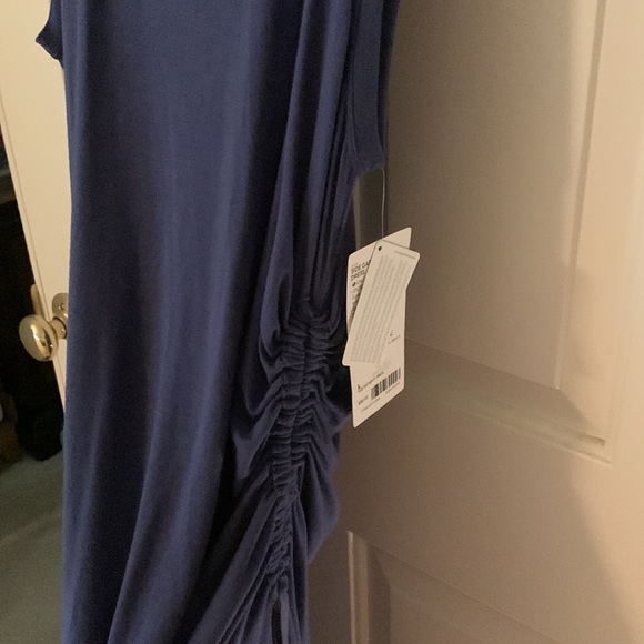 Dresses | Athleta Side Gather T Shirt Dress | Poshmark